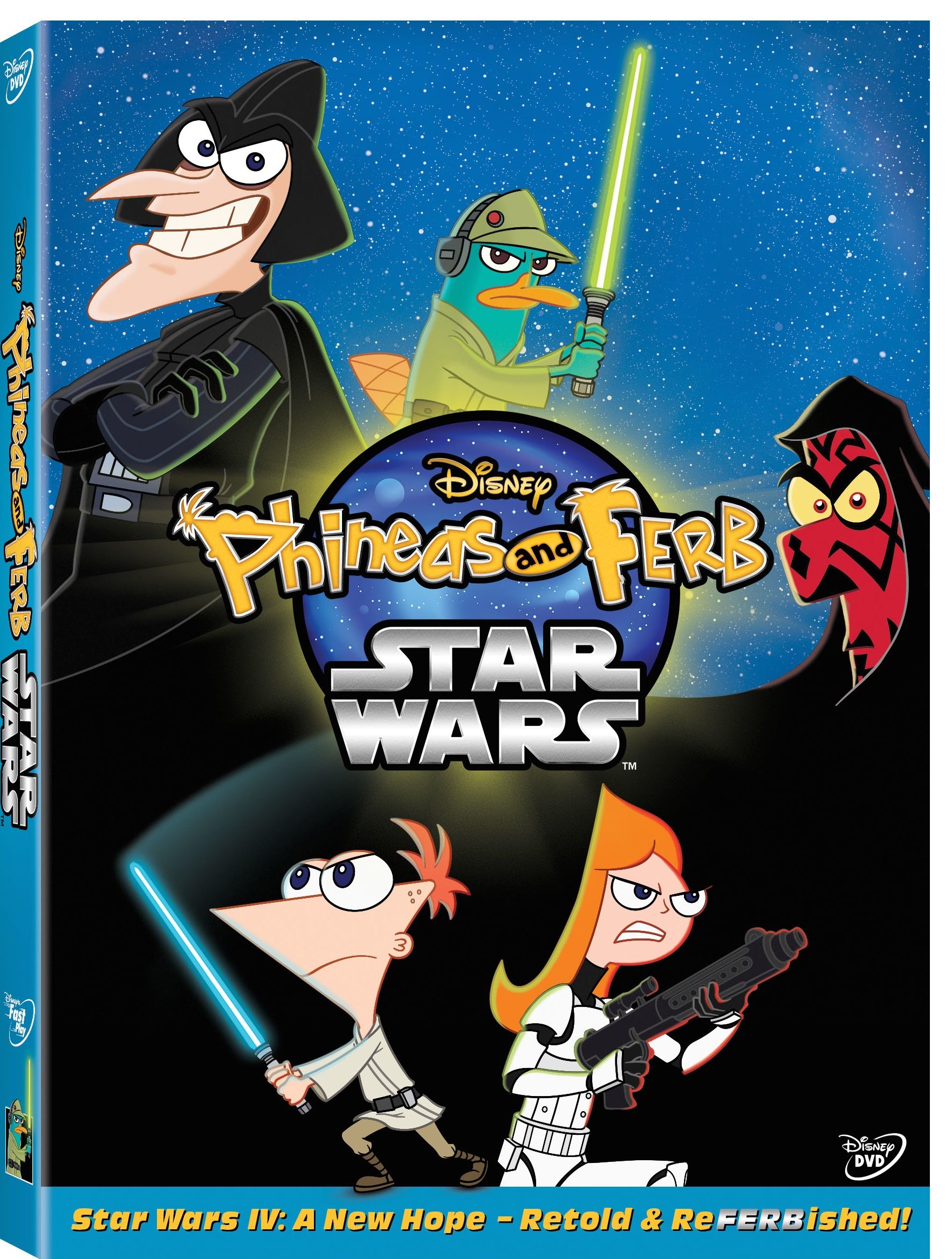 [DVD Review]“Sith Roast: Decaf!” ‘Phineas And Ferb: Star Wars’; Own It ...