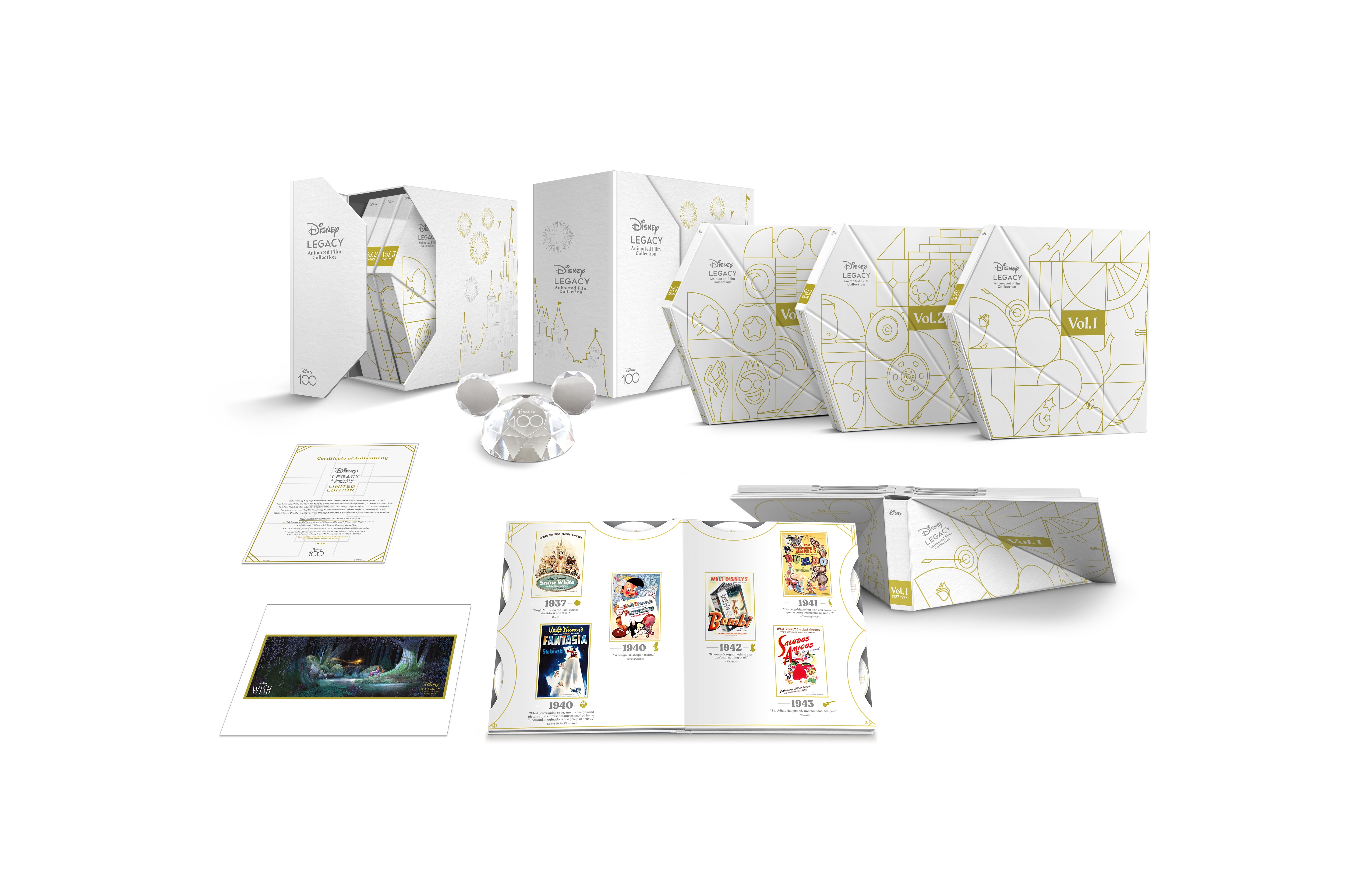 Disney Legacy Animated Film Collection; The Massive 100 Film Set ...